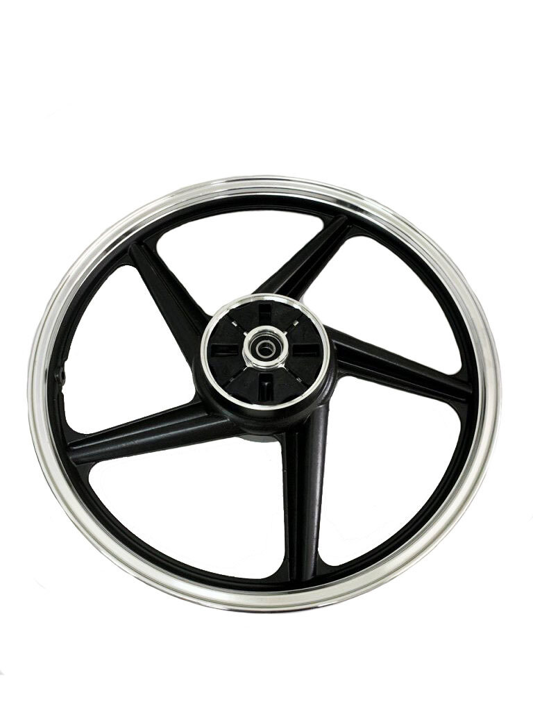 Обод 18" задний литой 1,6-18 черный колодки 130 мм для мотоцикла SIGMA SPORT, SIGMA