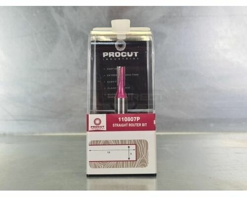 Фреза пазовая 5 мм без врезного ножа (проф. серия) D 5x12x50 S 8 PROCUT