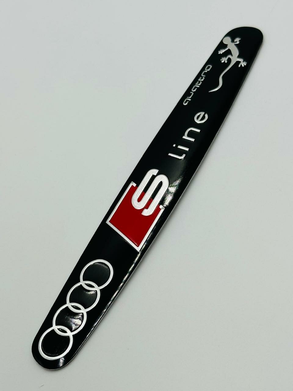Шильдик Наклейка Audi Sline 15.5 см