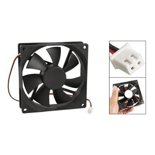 PROMOTION! 90mm x 25mm DC 12V 2Pin Вентилятор охлаждения for Computer Case CPU Cooler