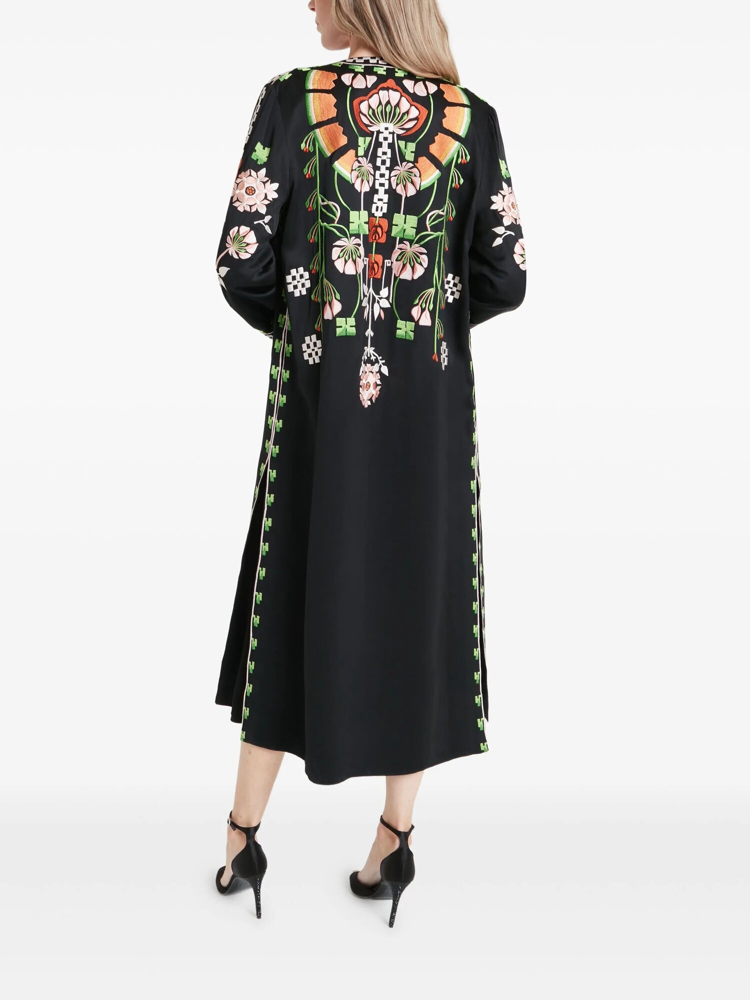 Пальто Temperley London Casa, размер 12, black / black — фото 1