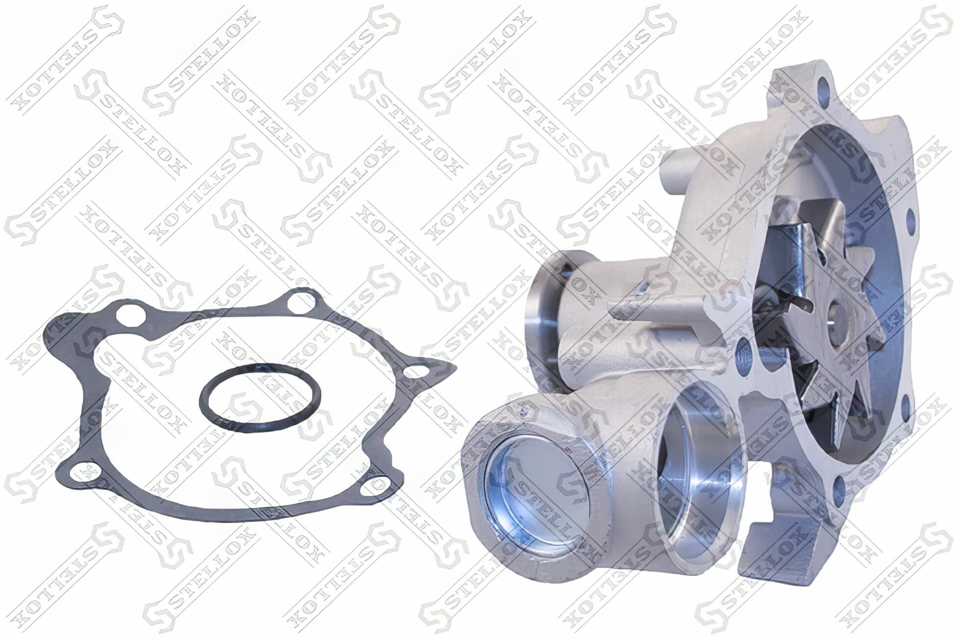 Помпа, водяной насос для Митсубиси Галант 7, Лансер 4, 5, Стэйшн 3, 5 4504-0037-SX STELLOX