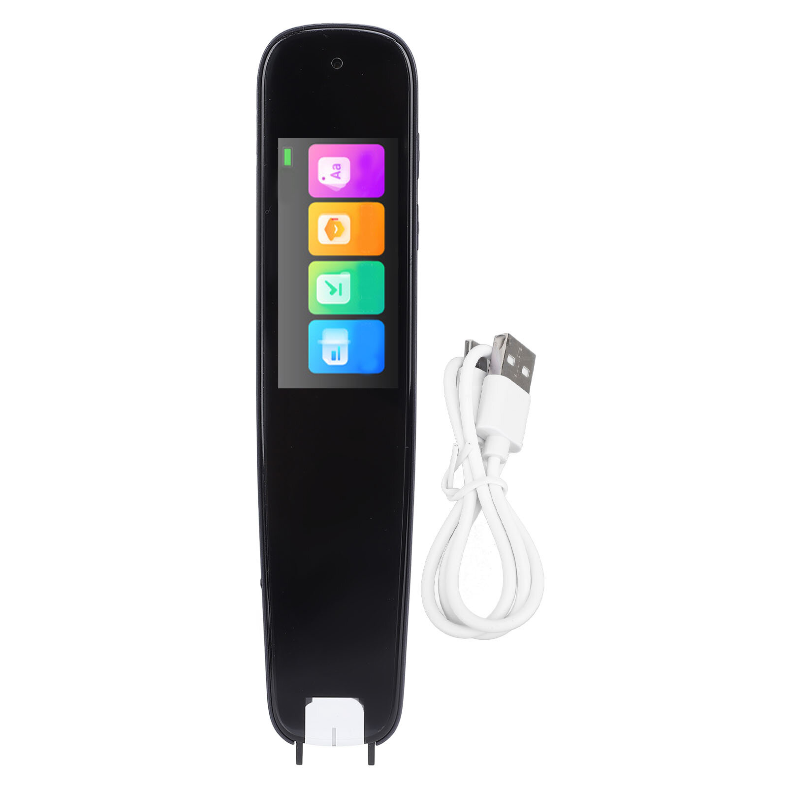 Сканирующий сканер-ручка, языковой переводчик, цифровой сканер для детей, 1,97-дюймовый сенсорный экран, Wi-Fi, обучающее устройство.