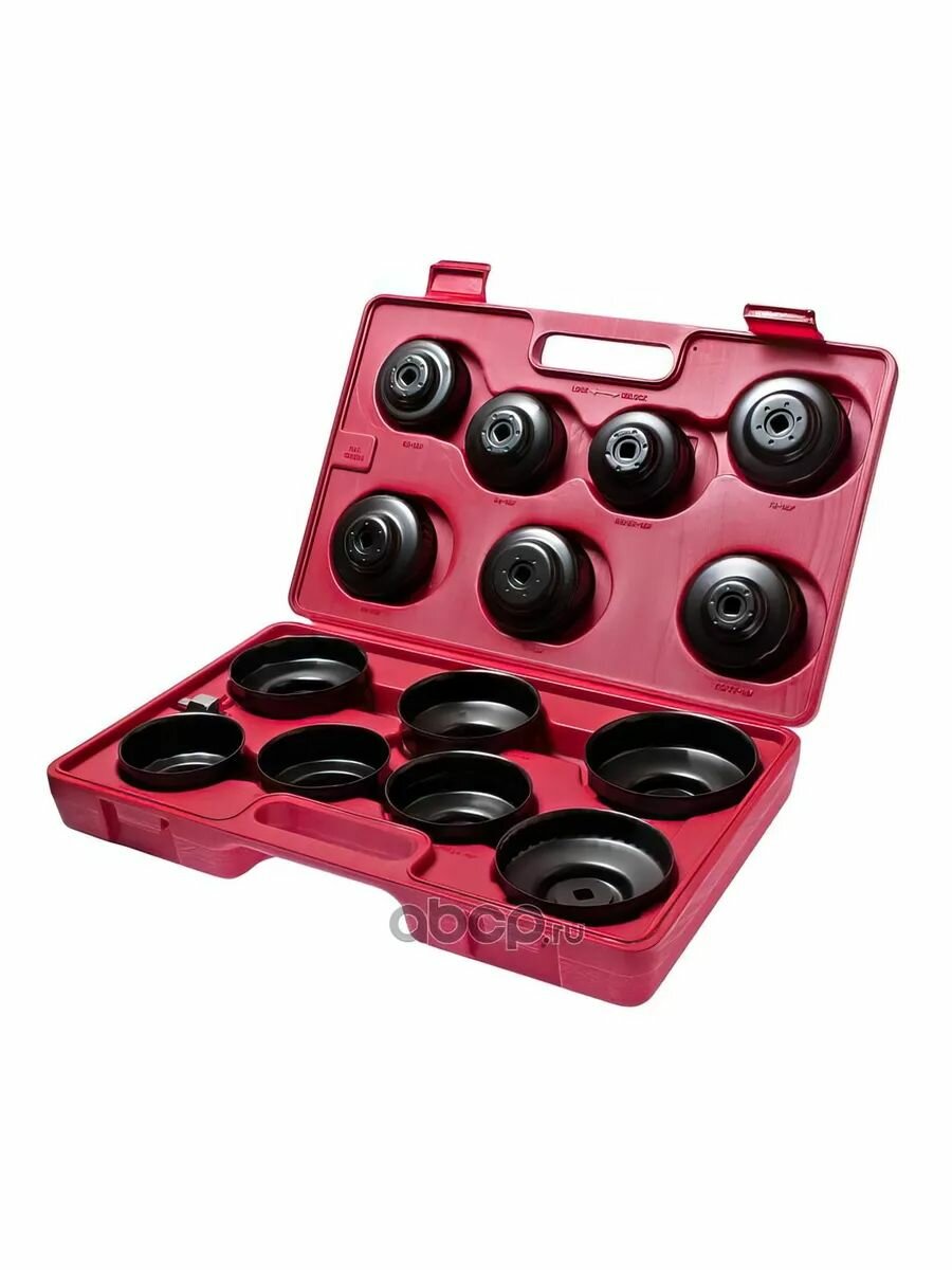 Набор съемников масляных фильтров чашки в кейсе 14 предметов