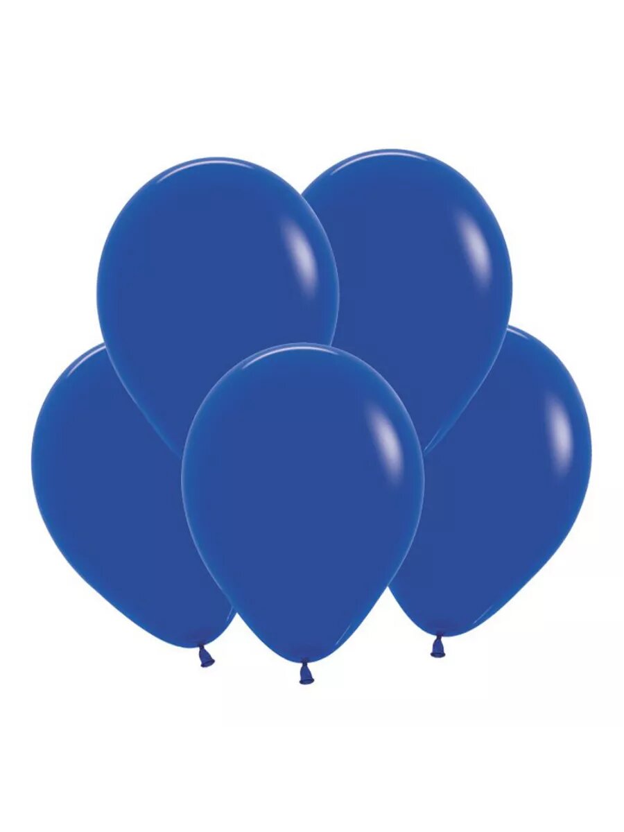 Синий, Пастель / Royal Blue, латексный шар (12"/30 см ) 50 шт. / SEMPERTEX, Колумбия
