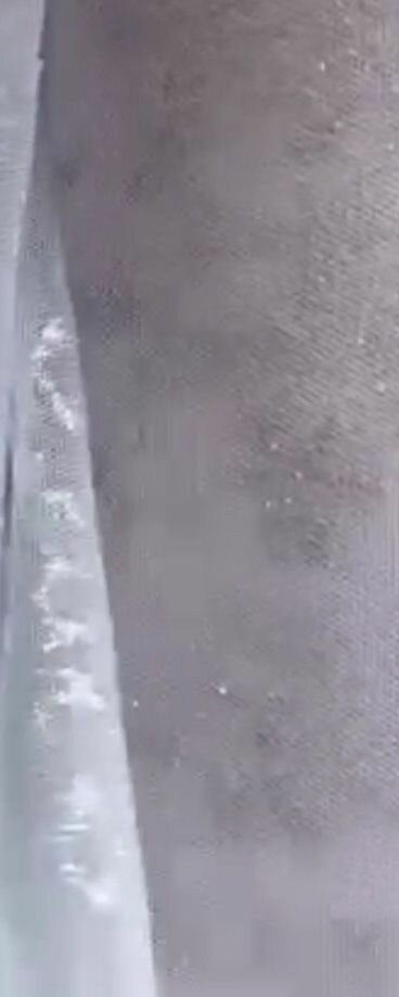 Ткань для шитья 1,5м органза снежинки