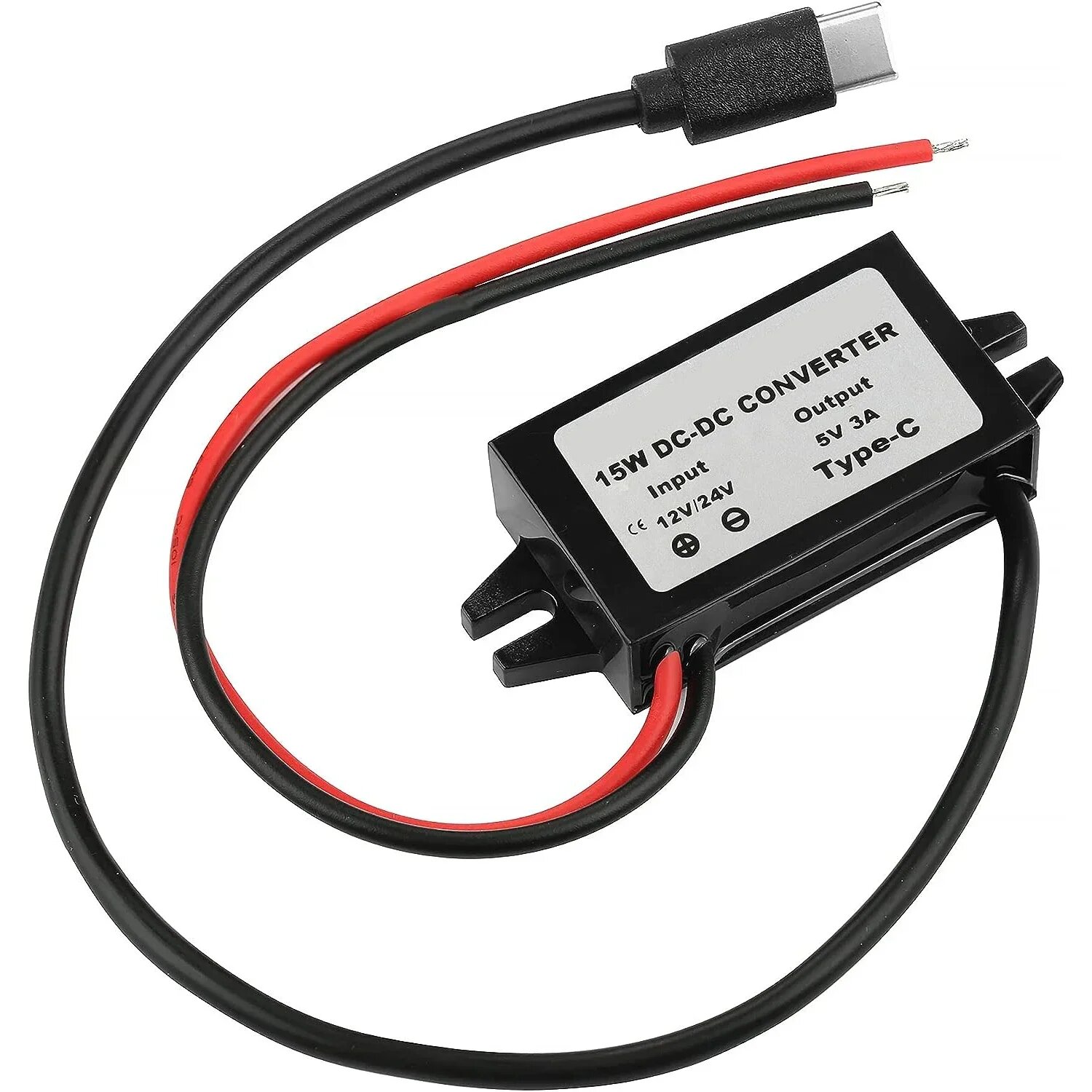 Kangwobei DC 8-35V to DC 5V Step-Down Converter USB Type-C Connector