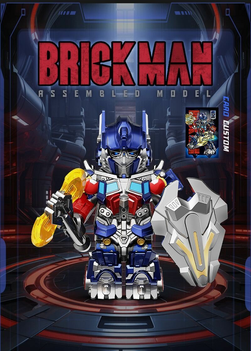 Минифигурки Transformers, Оптимус Прайм/Optimus Prime, командир совместим с легo конструкторами/BM001