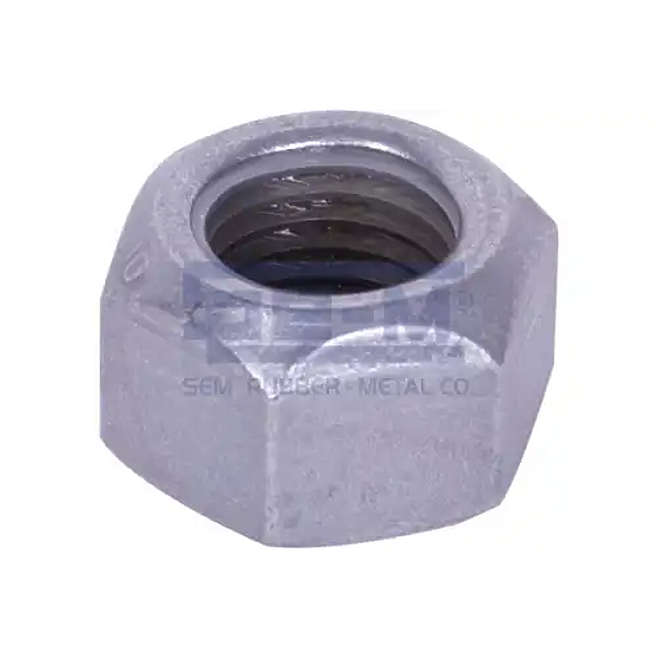 SE-M 19427 самоконтрящаяся (с пластик. вставкой) m20x2.5 h=15 / 20 sw30 белая din985-8\ saf