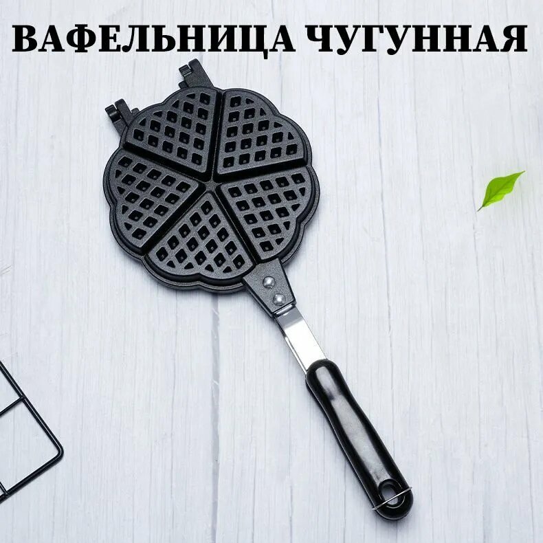 Форма для выпечки "Сердце", алюминий, антипригарное покрытие, черная, 16x37 см