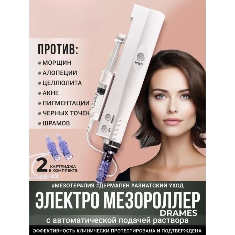 Мезотерапия Электрический мезороллер