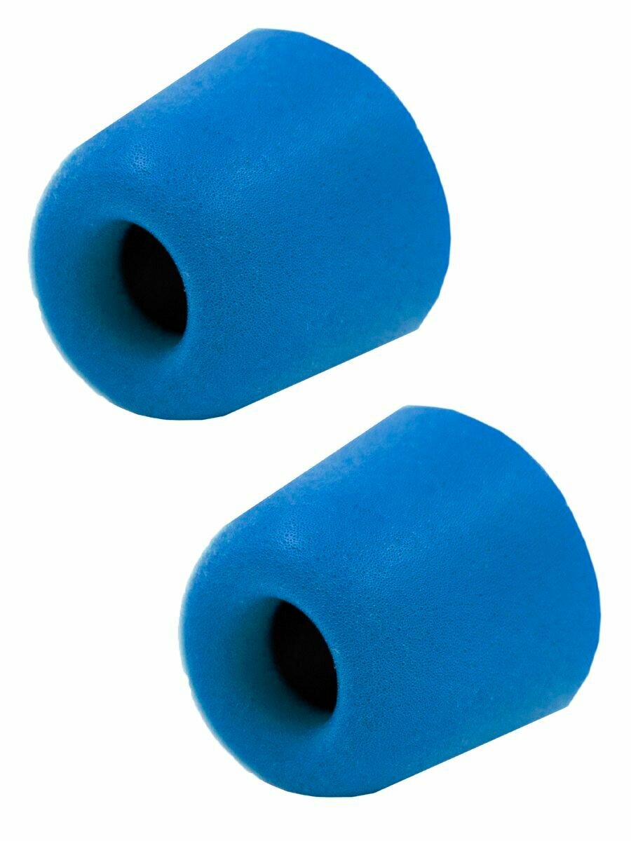 Пенные амбушюры с памятью, 1 пара (Medium 12мм) синий