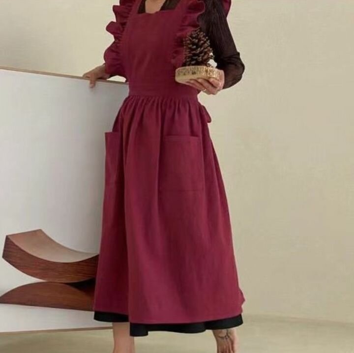 Фартук водоотталкивающий для рабочий, бариста, парикмахера, продавца, повара, флориста, кухонный