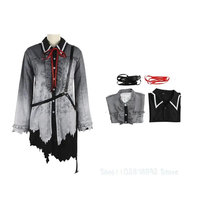 Косплей костюм Diva Mikku из Project Sekai Черный, S, Costume 1, Female Size