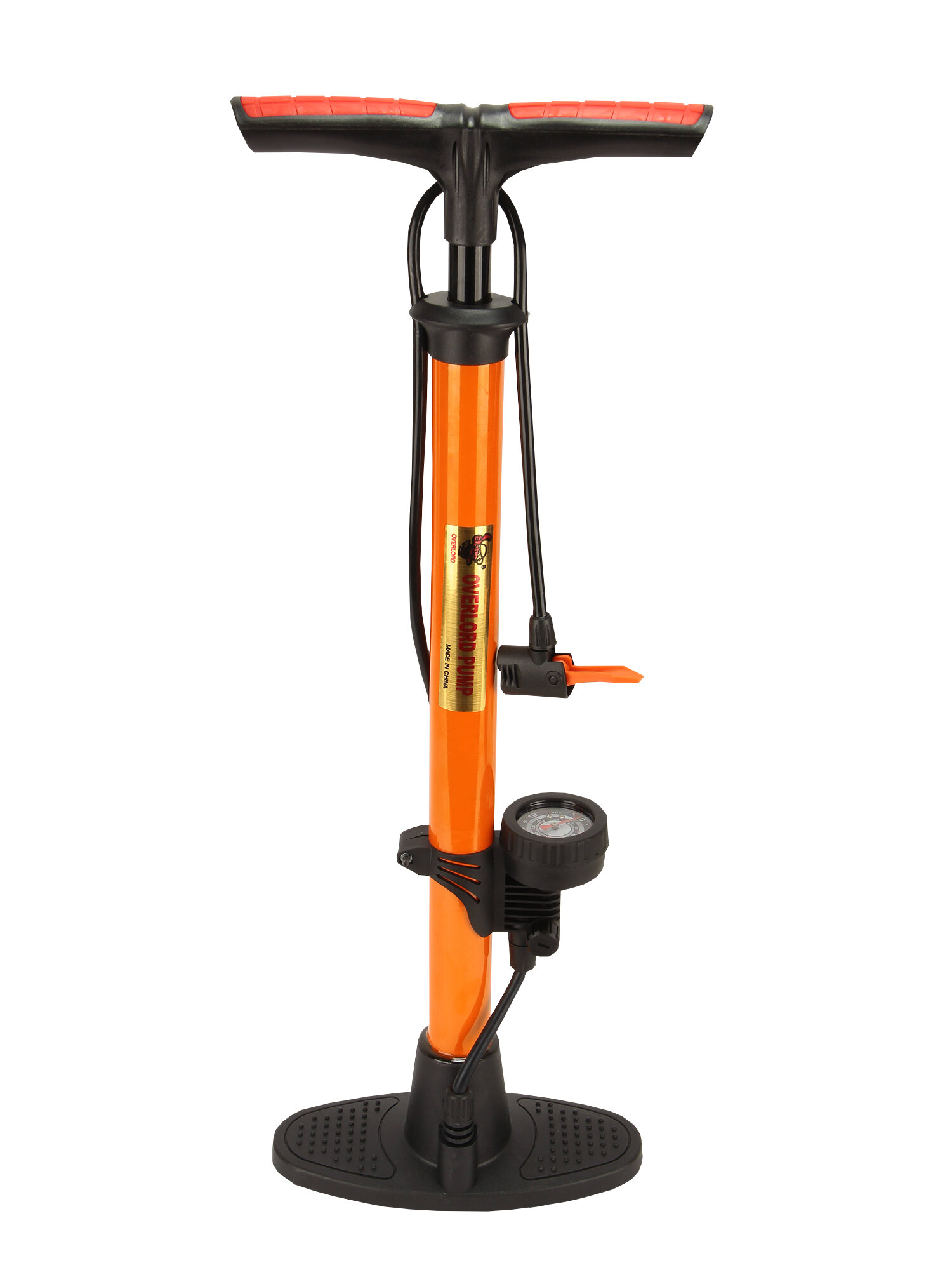 Насос велосипедный ручной, с манометром