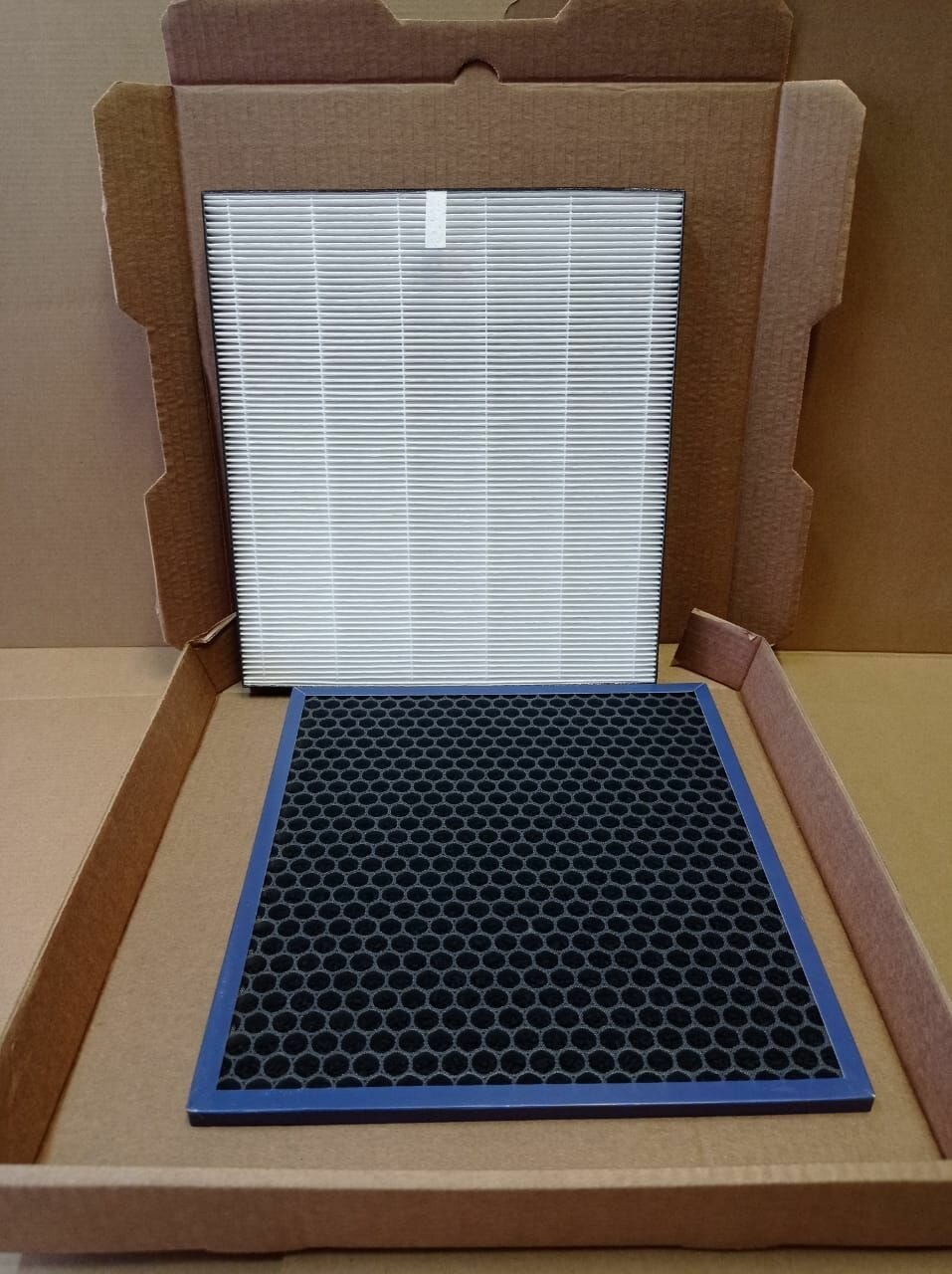 Фильтры FZ-F30HFE + FZ-F30DFE для Sharp KC-F31R, KC-F30E, FP-J30E. Хепа + угольный.