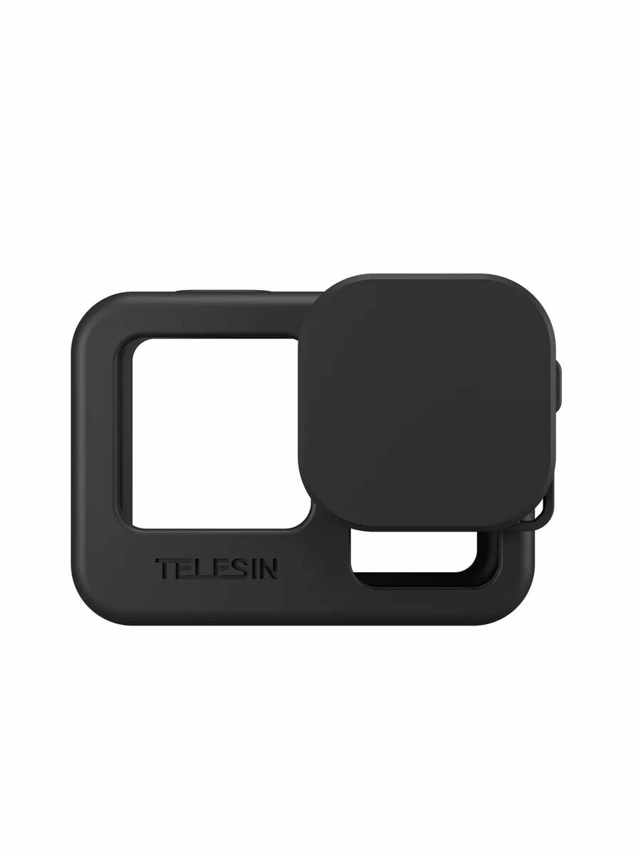 Силиконовый чехол для экшн камеры GoPro 13 с крышкой для объектива