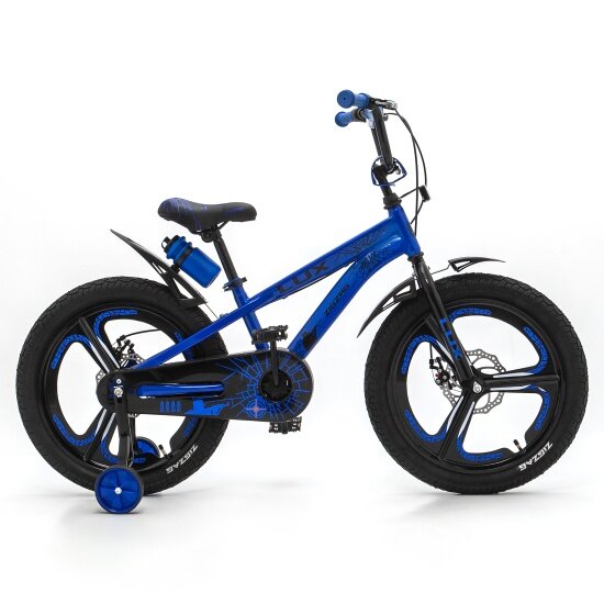 Подростковый велосипед Zigzag 20" LUX (DISK) (литые диски) синий