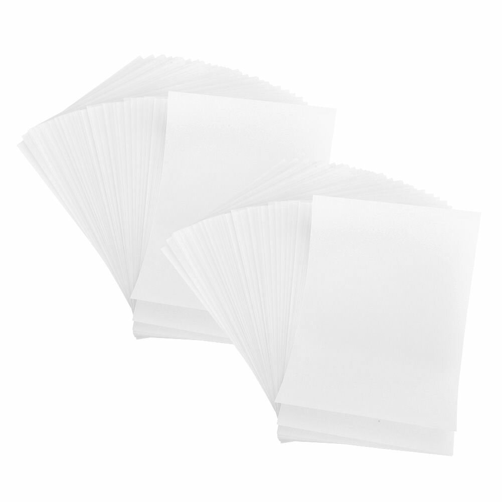 100 шт полупрозрачная художественная калька для копирования, перевода, письма, рисунка, калька, белая