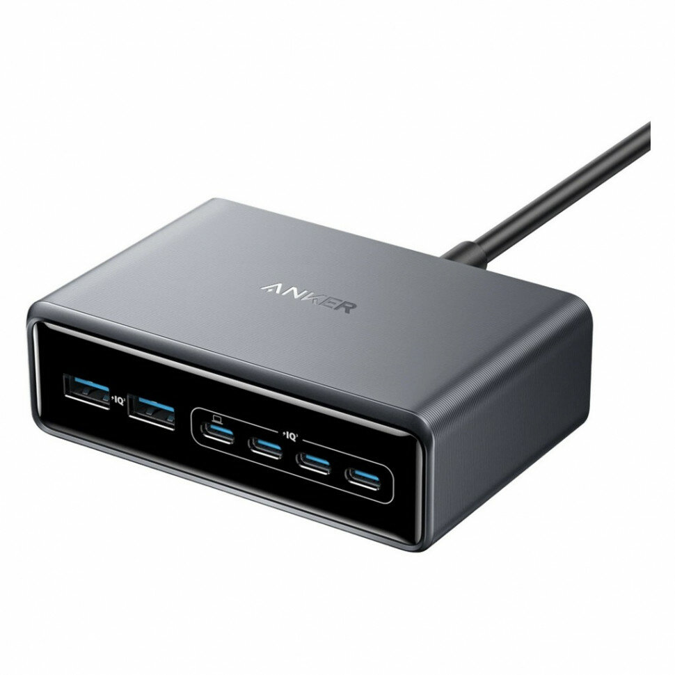 Сетевое зарядное устройство Anker Prime Charger 200W 6 Port GaN (A2683341)