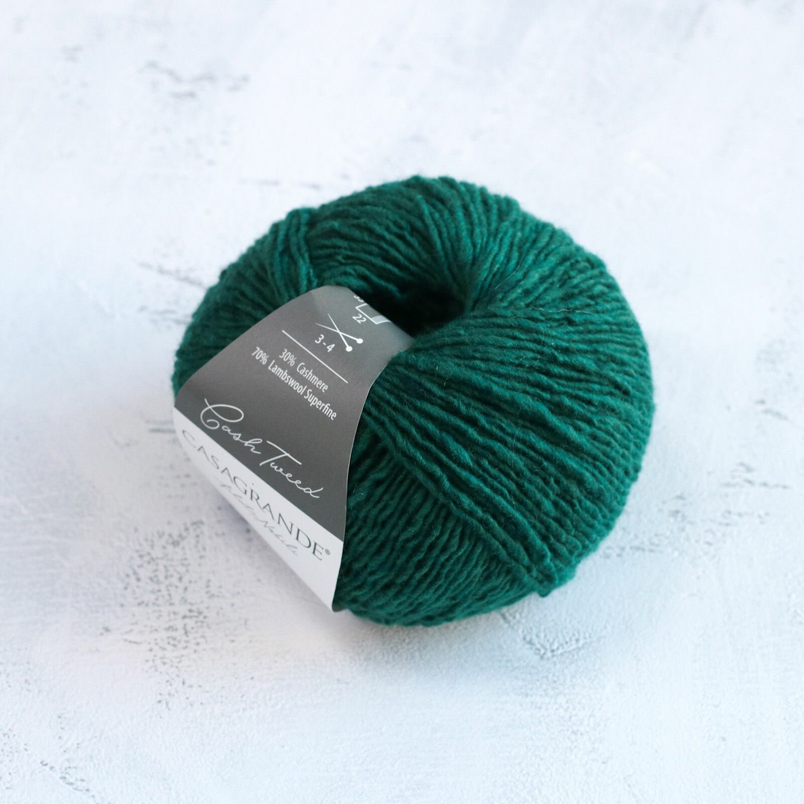 Пряжа для вязания Casagrande Cash Tweed (017 Verde 506 ) 1 моток