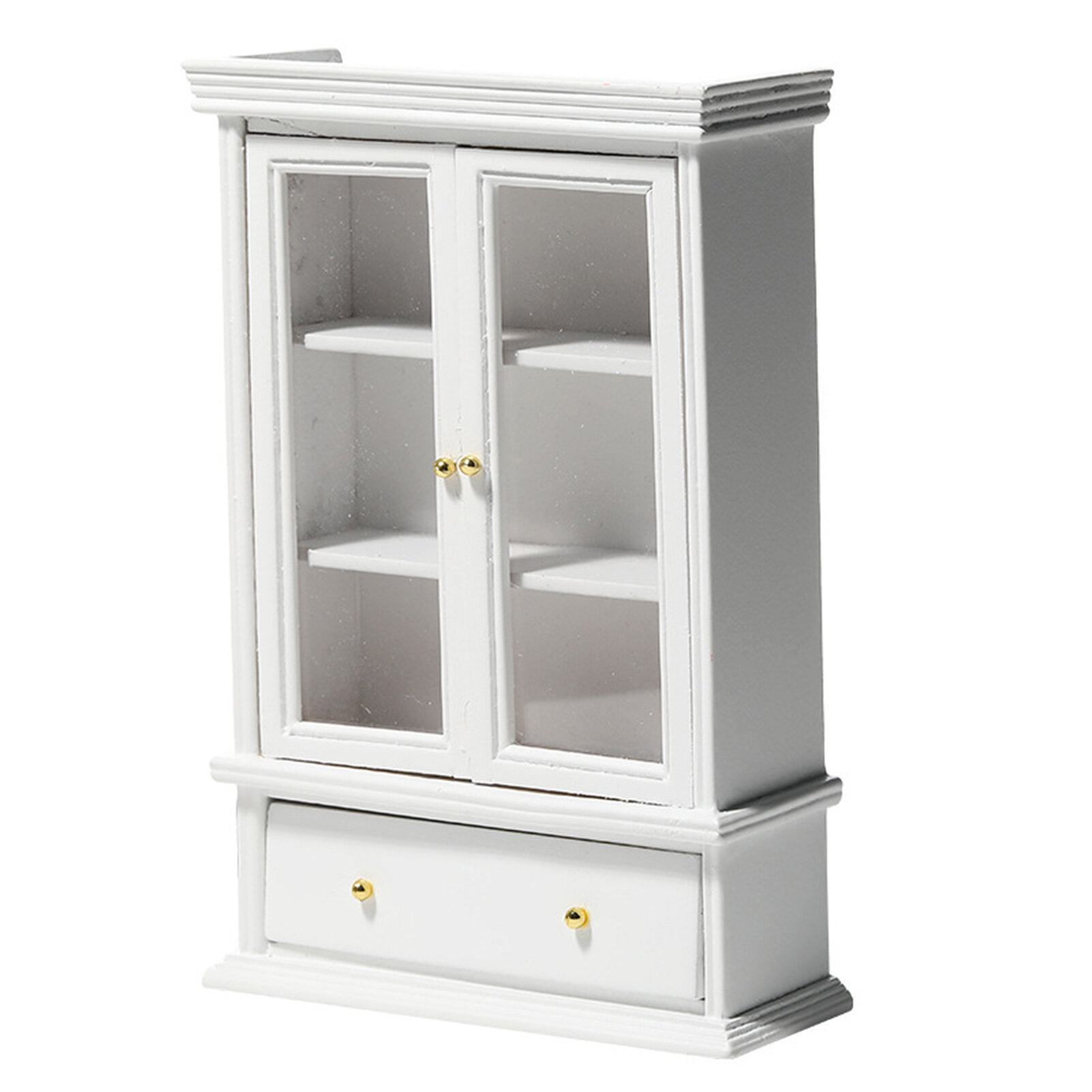 1/12 кукольный домик Мими мебель сцена декор двухдверный стеклянный шкаф модель игрушка