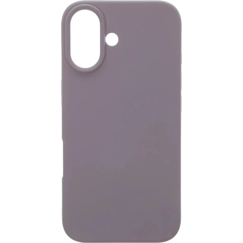 Чехол (клип-кейс) BORASCO Microfiber Case, для Apple iPhone 16, лавандовый [73692]