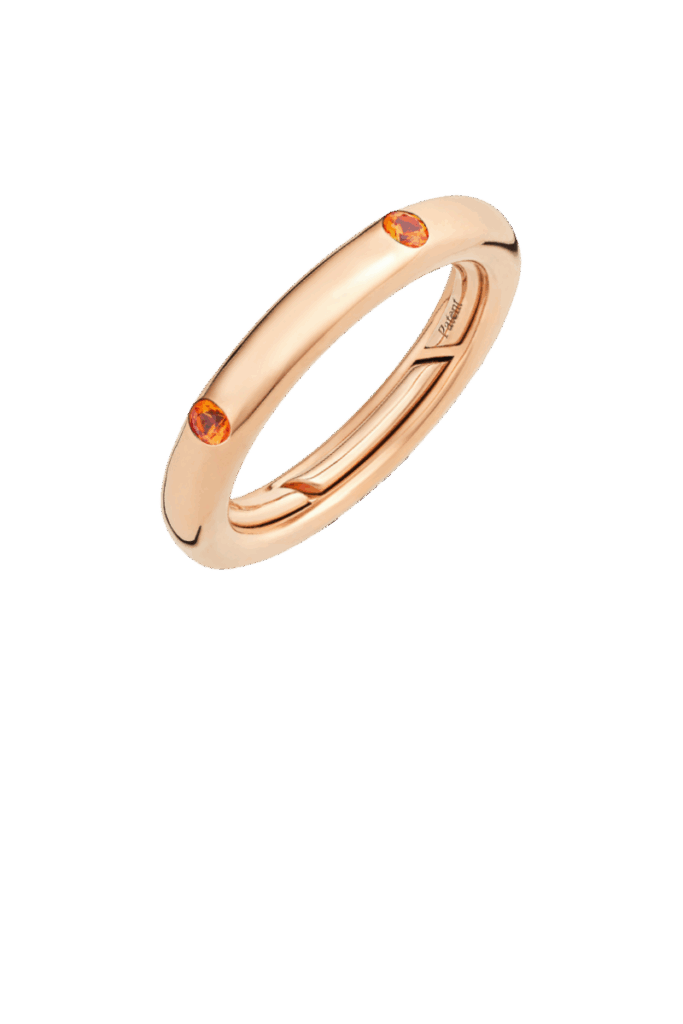 Кольцо, красное золото, 750 проба, сапфир