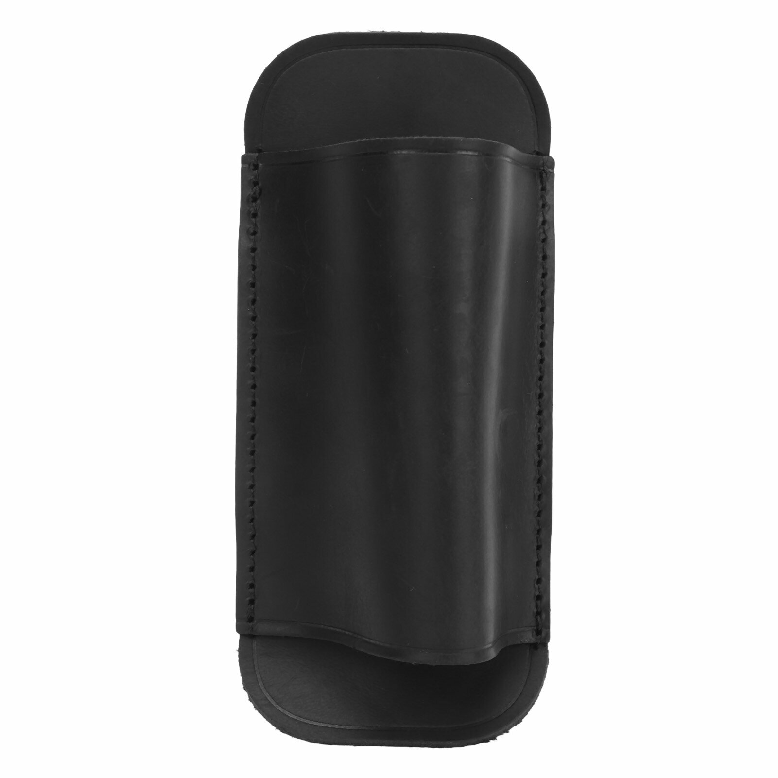 Чехол для ножа из кожи Crazy Horse, изысканное исполнение, горизонтальный стильный поясной держатель для ножа, подарок, черный.