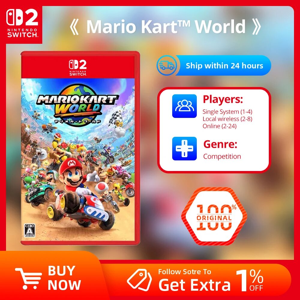 Mario Kart World - Nintendo Switch 2 — фото 1