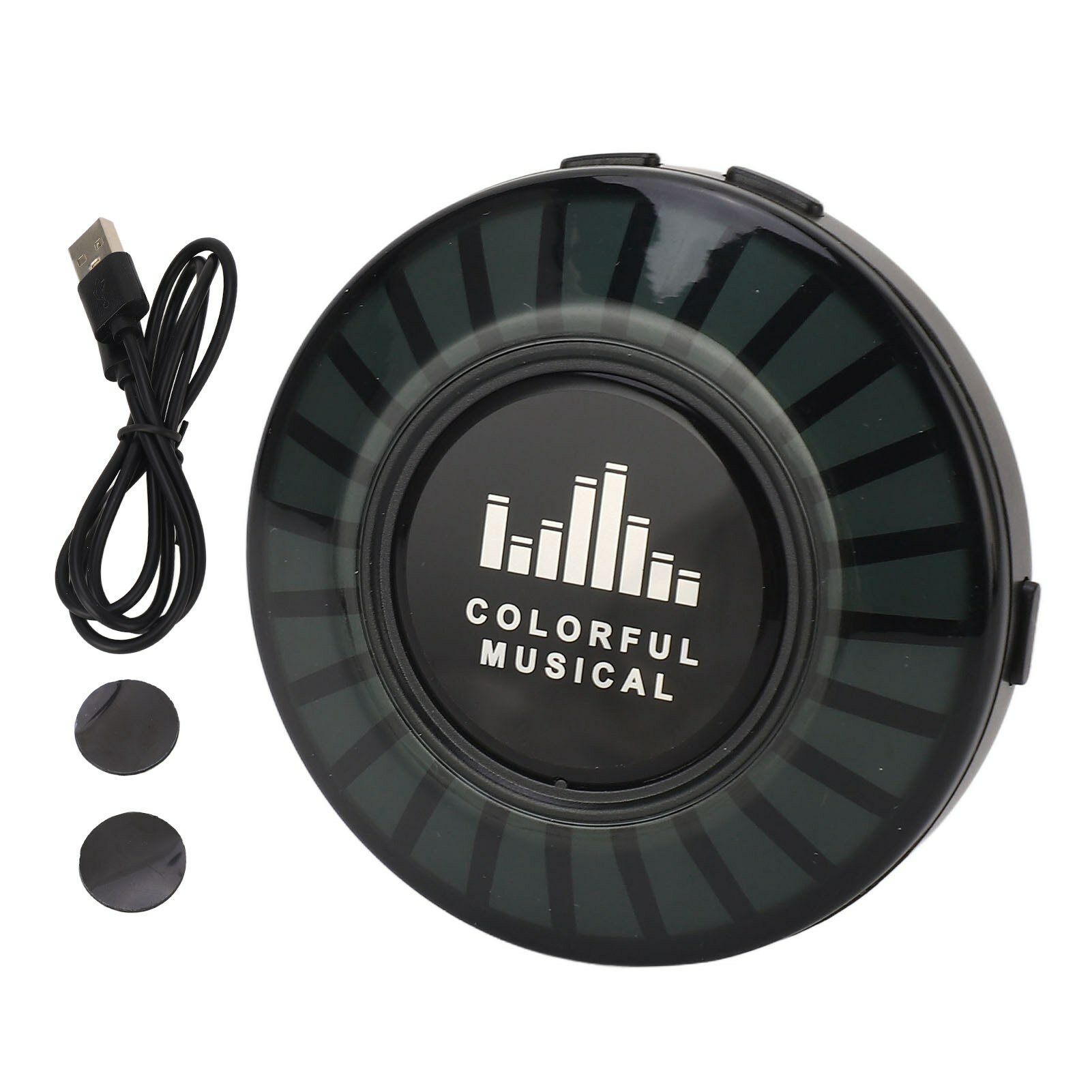 Красочный динамик для костого проводимости универсальный басовый стерео звук RGB Пикап тип C 400MAH Bluetooth -динамик для автомобильного дома