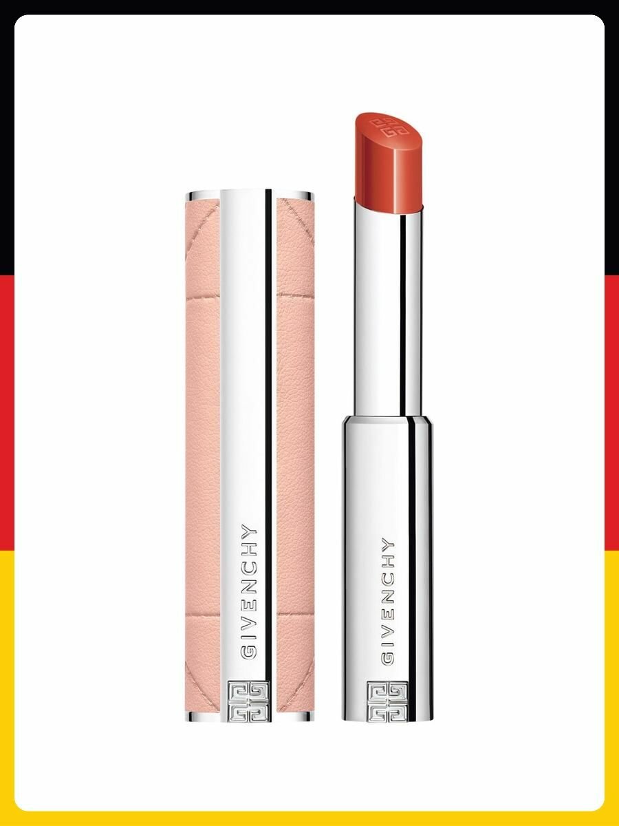 Губная помада Givenchy Rose Perfecto Shine Serum Lipstick 332, 3.2 мл