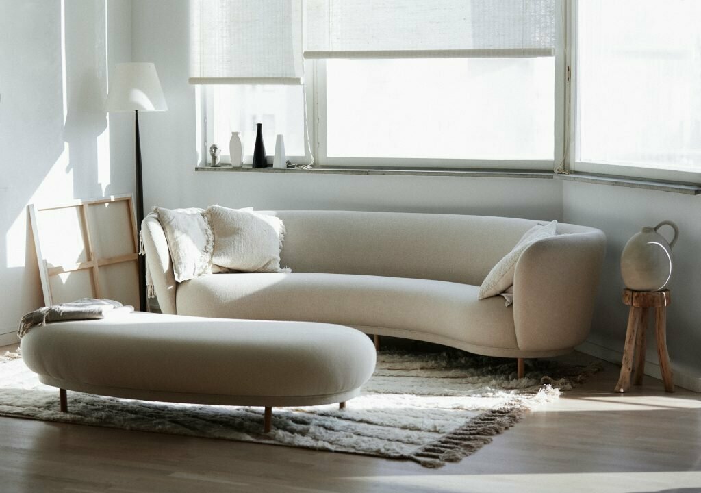 Банкетка "DANDY" 170х73х40см, цвет белый, велюр, с выбором оттенка