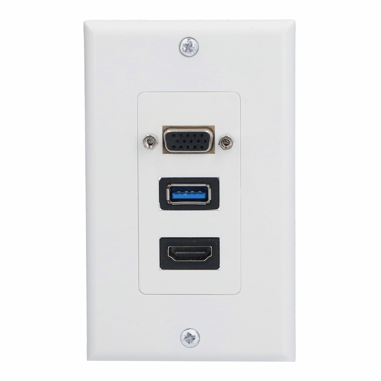 Кабель HDMI+кабель VGA+USB3 НЕТ.0 стеновая панель