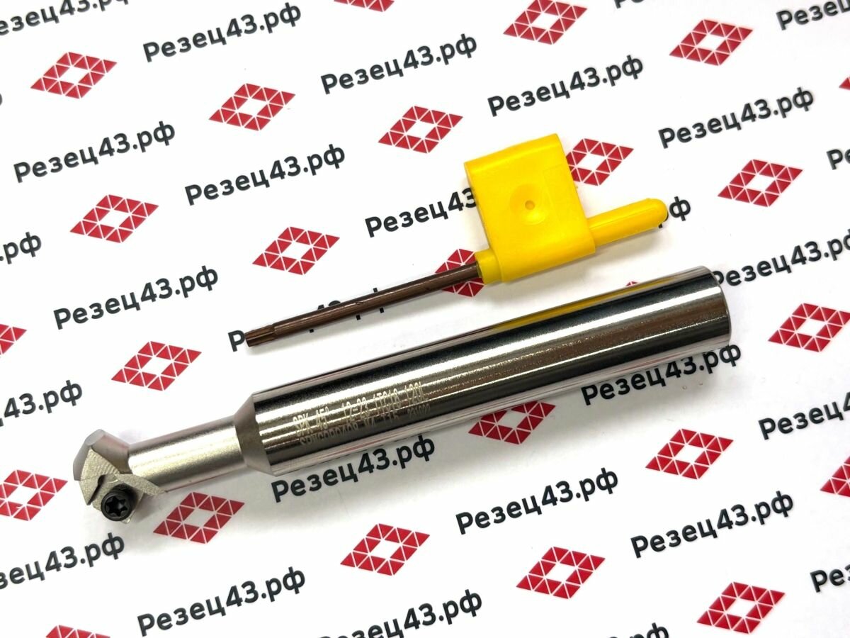 Фреза фасочная концевая, SPK 45°-1T-C16-120 (12-23) под сменные пластины SPMG0904