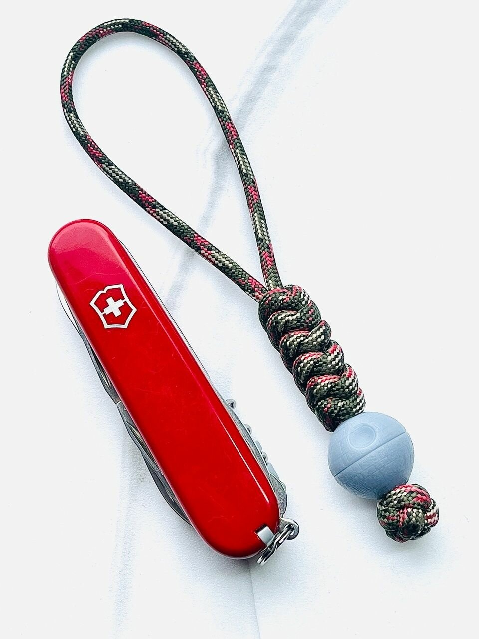 Темляк брелок для ножа "Звезда Смерти"