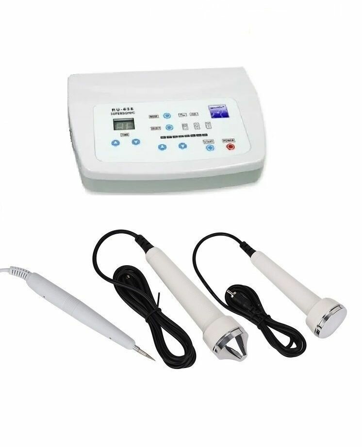 Ультразвук чистка лица и тела уход 3в1 лифтинг фонофорез ионофорез коагулятор