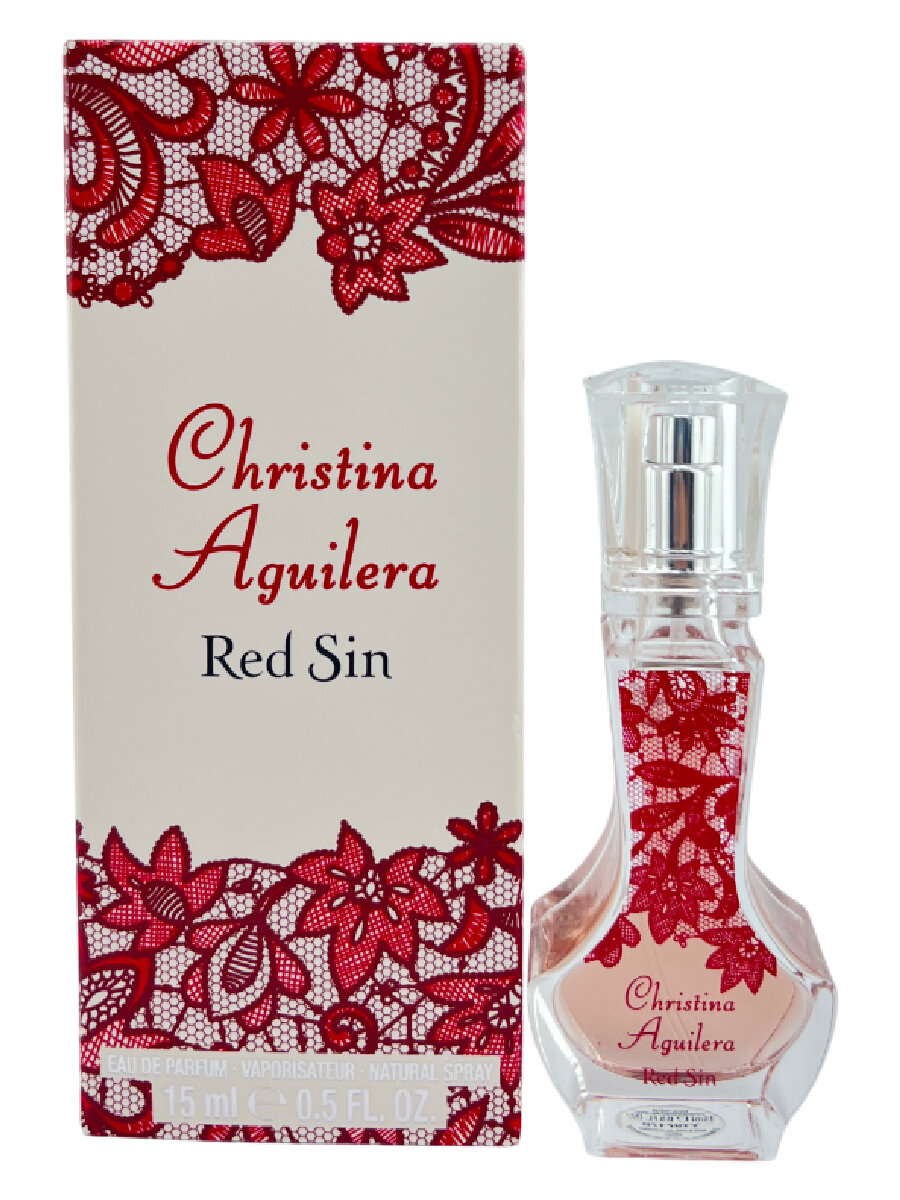 Парфюмерная вода Женская Christina Aguilera Red Sin (edp) 15мл