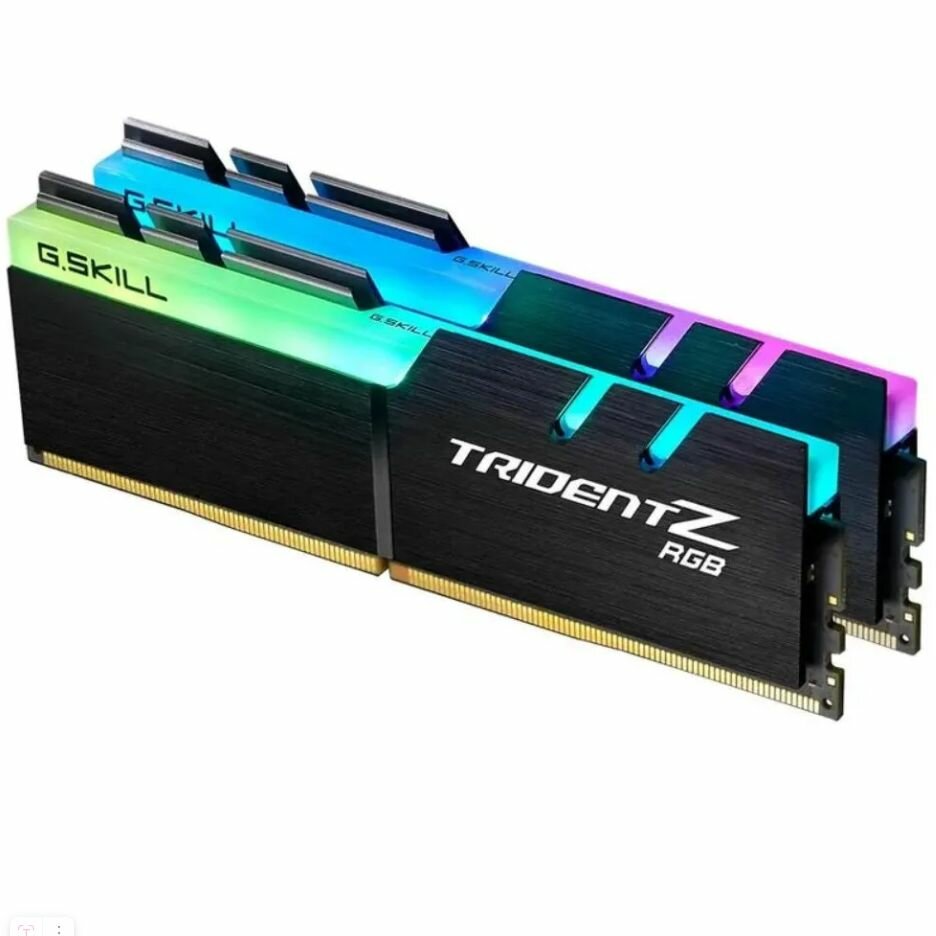 Оперативная память G.Skill Trident Z RGB (F4-3000C16D-16GTZR) DIMM DDR4 16 ГБ - 2 шт, 3000 МГц