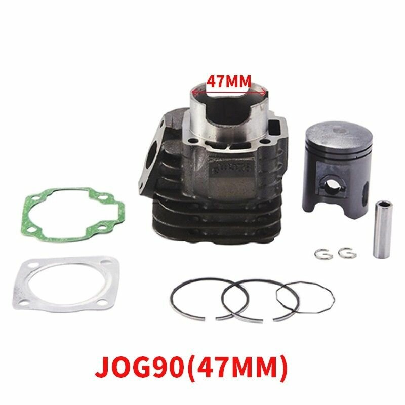 Комплект цилиндров для мотоцикла, подходит для Yamaha Jog90 XH90 90cc, диаметр цилиндра 50 мм