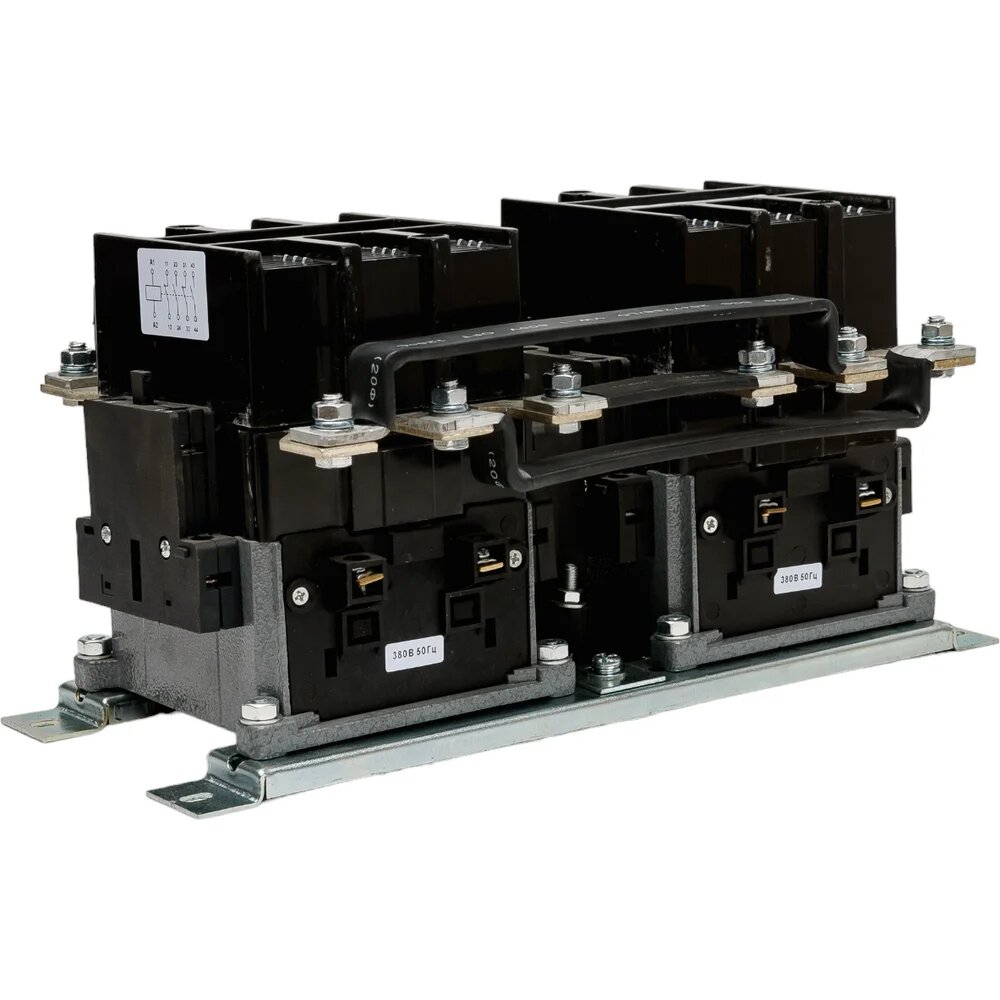 Электромагнитный пускатель Электротехник ПМ12-100500 УХЛ4 В, 380В/50Гц, 4з и 4р, 100А, реверсивный, без реле, IP00 ET509192