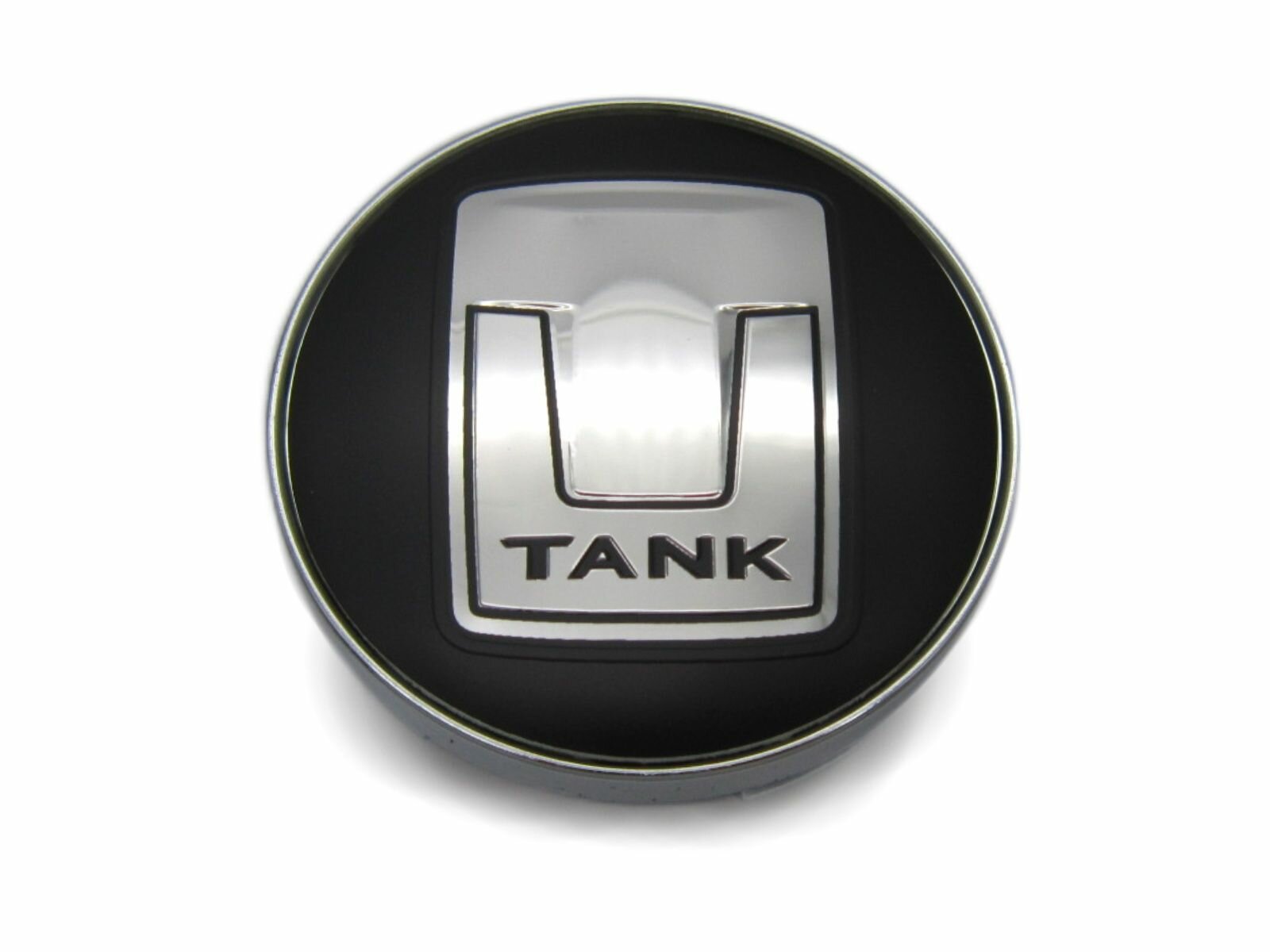 Колпачок заглушка на литой диск TANK silver 60/56/9 мм, 1 шт.