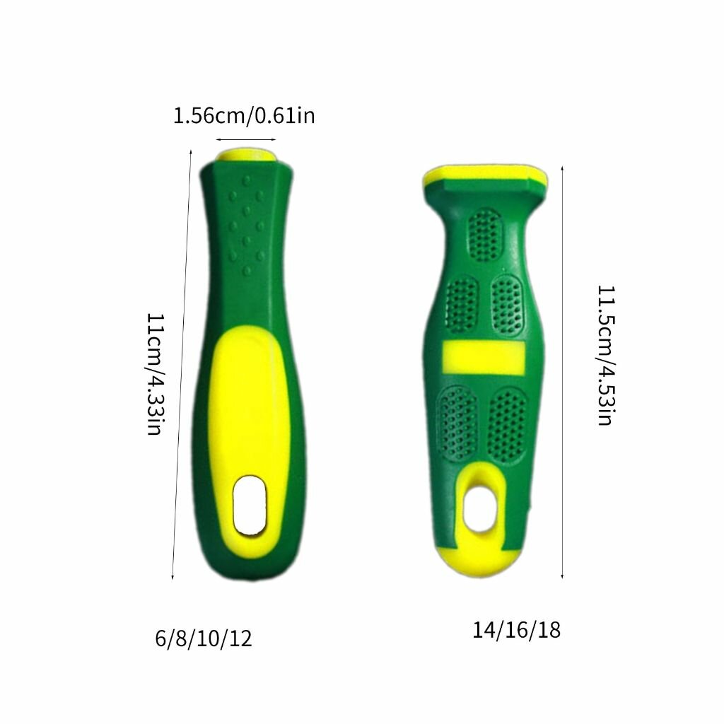Ручка для напильника с плоским отверстием-18 дюймов, 5 штук