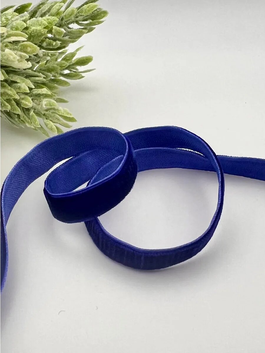 Бархатная лента Premium 1см (5м)