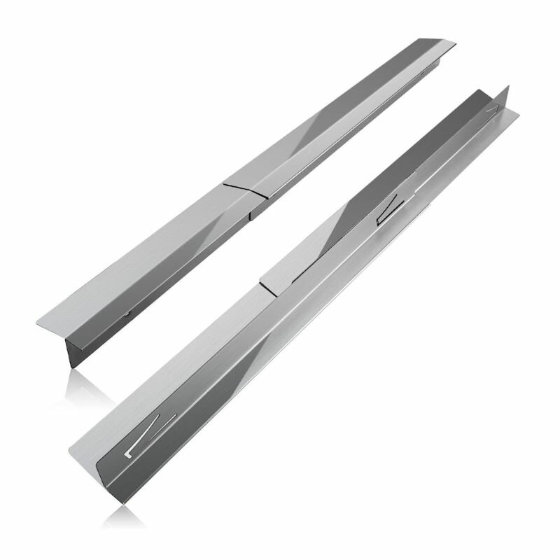 2 шт. крышка зазоров для кухонной плиты из нержавеющей стали, накладка на варочную панель, термостойкий наполнитель