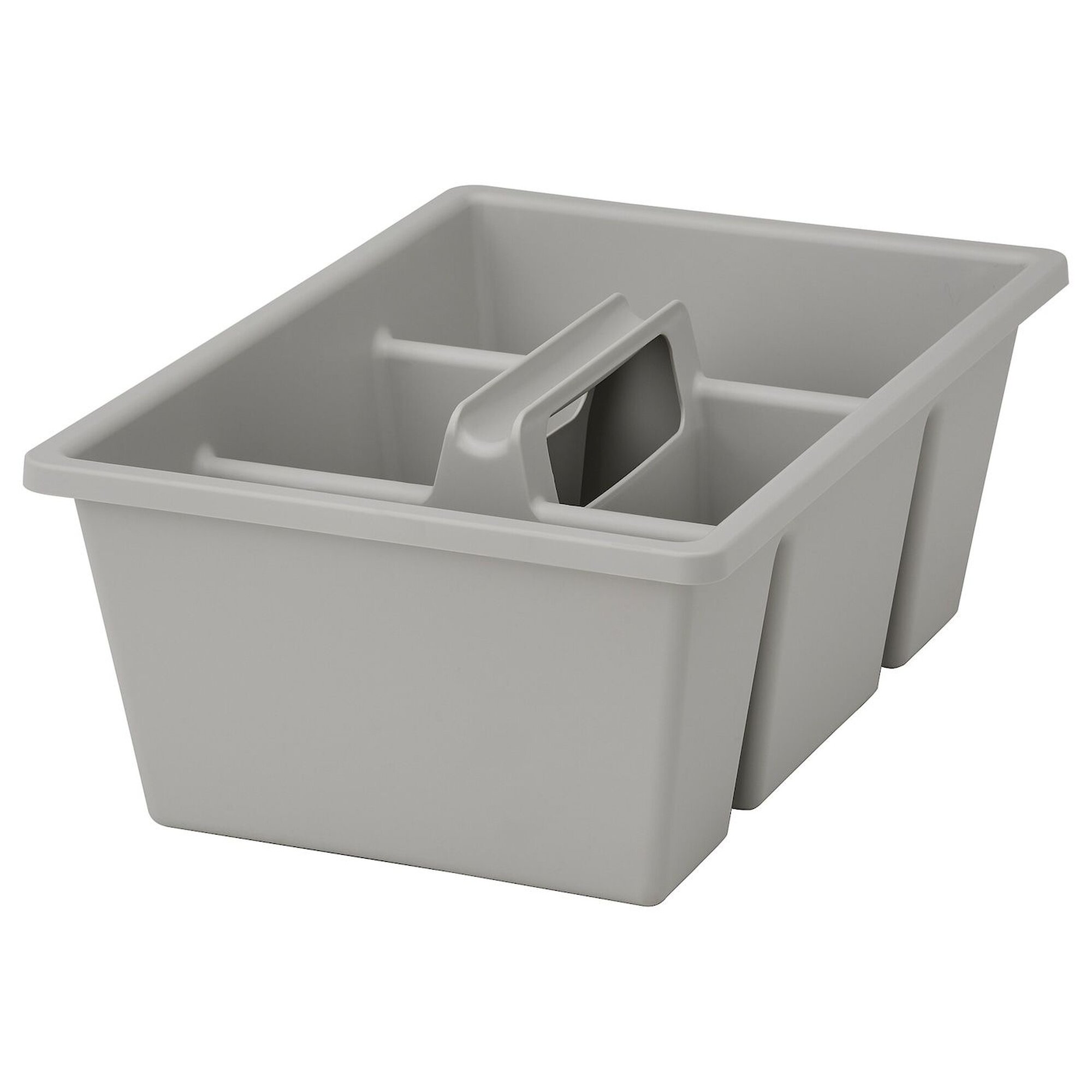 Вставка с перегородками IKEA FANGGRODA светло-серый, 35x24x14 см