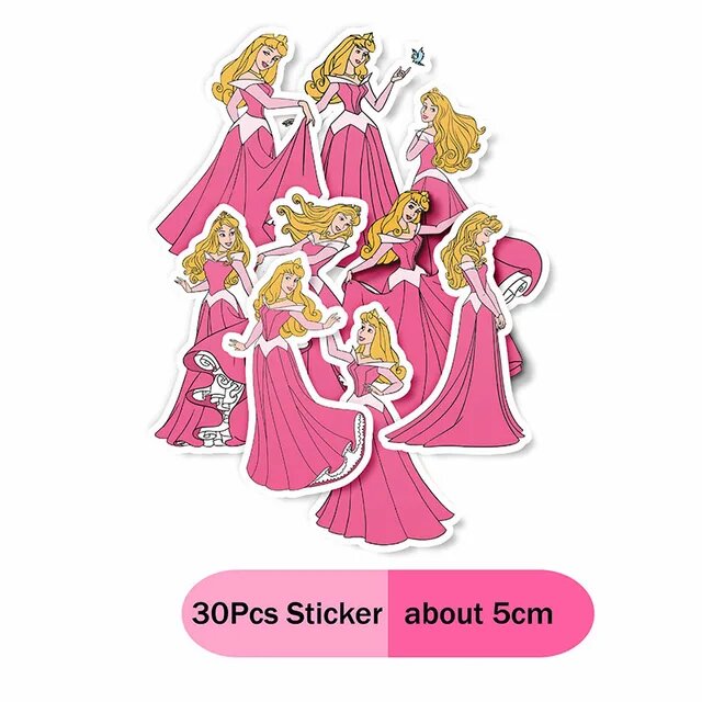 MINISO Принцесса Аврора Спящая Красавица Товары для Дня Рождения Декор Латексные Шары Фон Бумажные Тарелки Чашки Брошь Детские Игрушки,