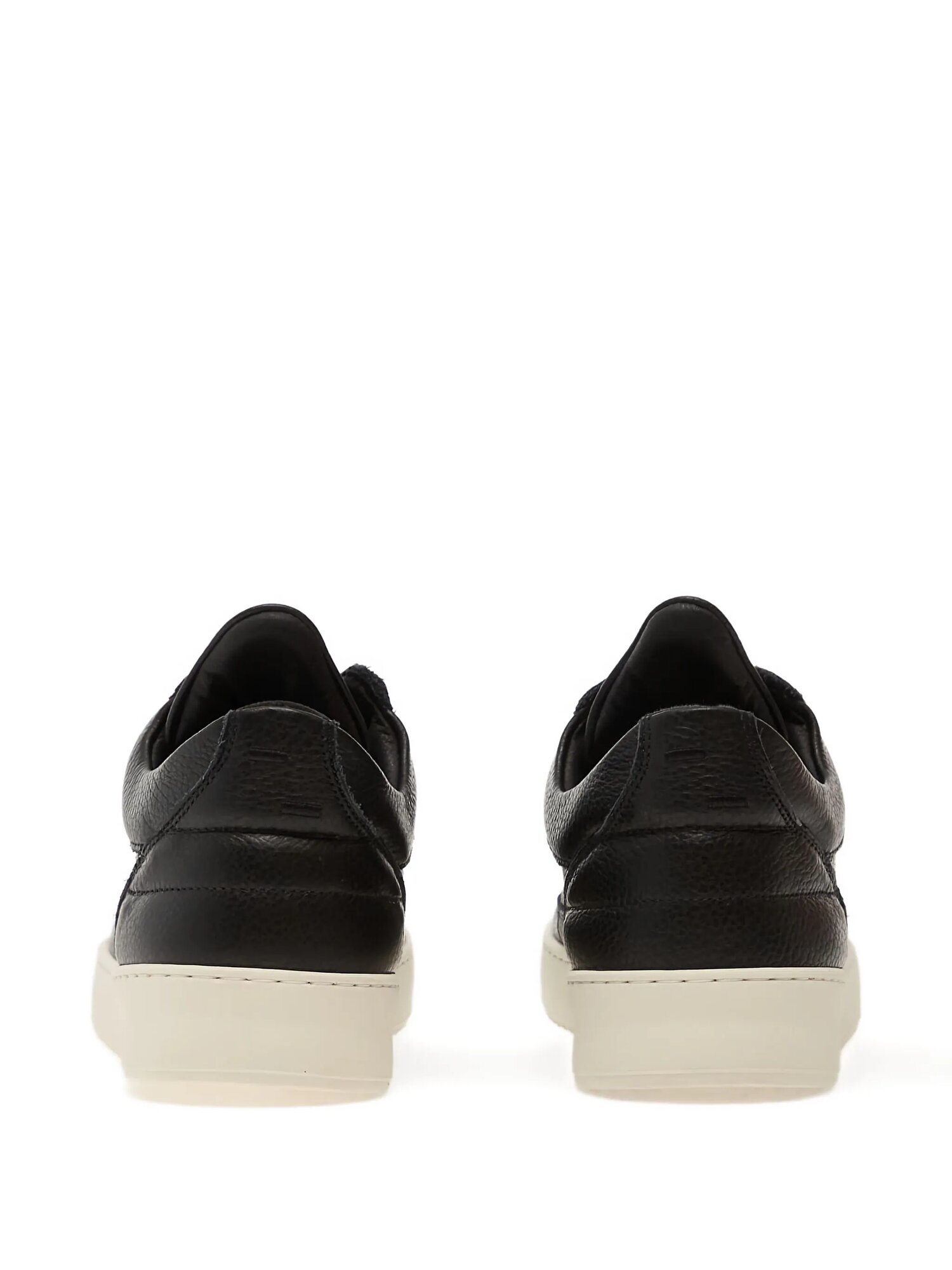 Кроссовки Filling Pieces Grained low top sneakers, размер 8, black/black — фото 1