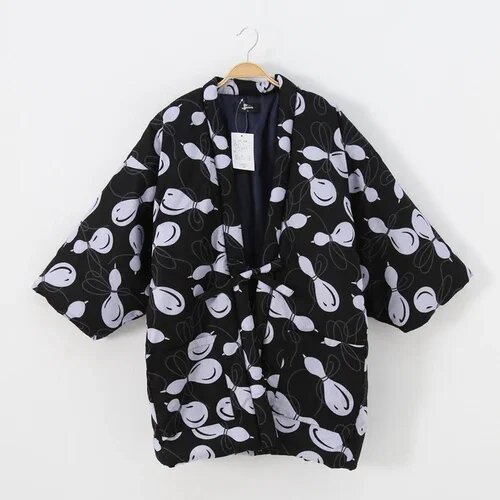 Женский хаори зимний хлопок Femme Черный, L, U