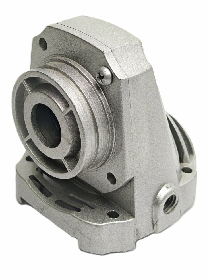 Корпус редуктора Калибр болгарки МШУ-150/1200 УШМ в сборе с крышкой